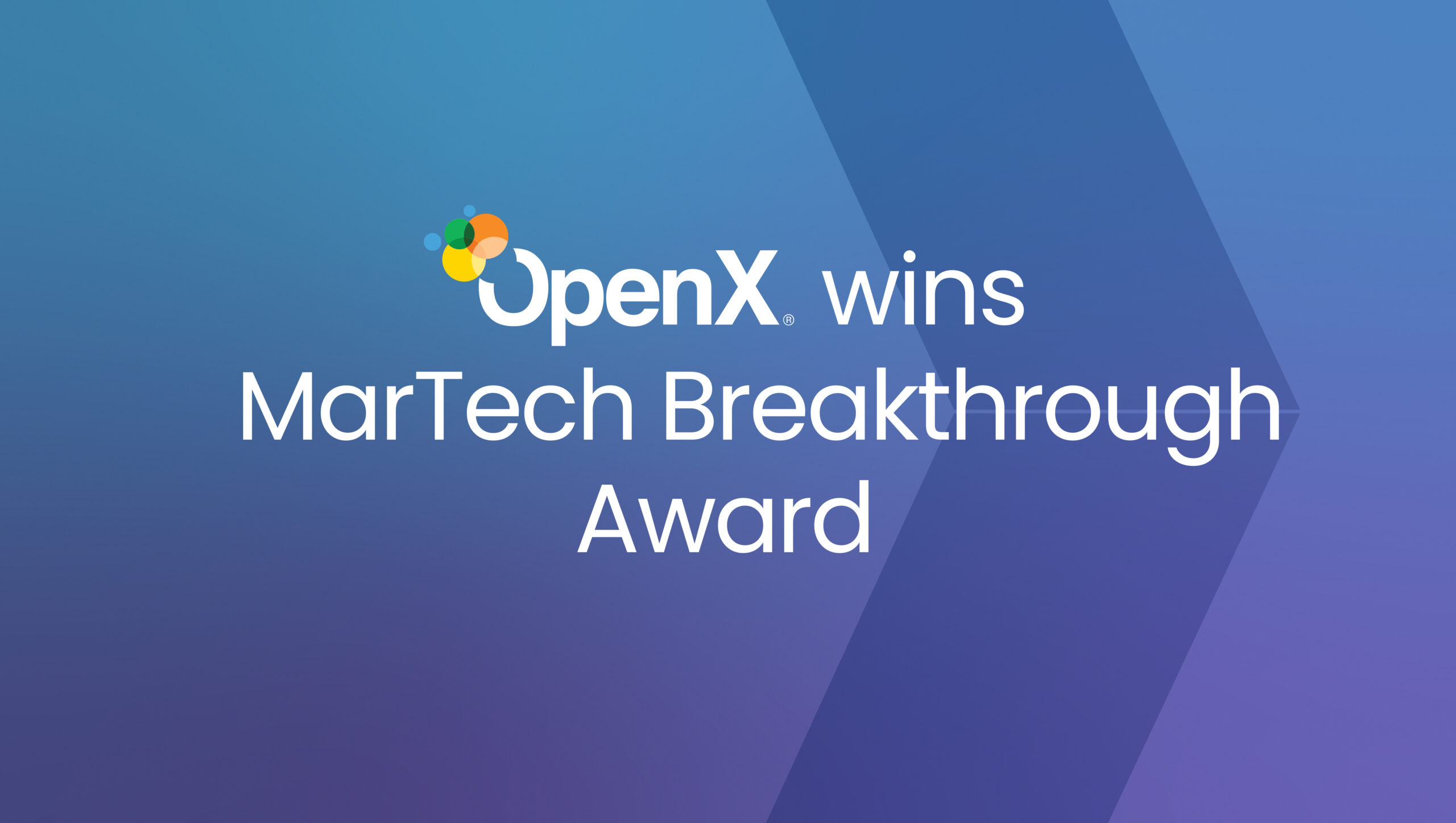 TV by OpenX Receives the Inaugural MarTech Breakthrough Award for CTV Innovation | TheXchange